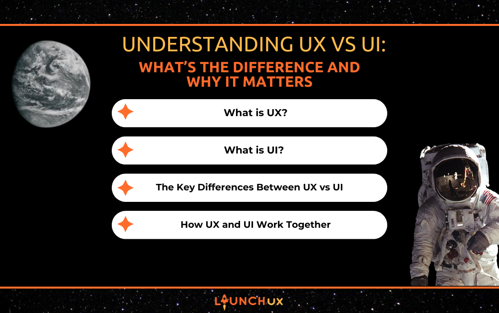 Understanding UX vs UI: What’s the Difference and Why It Matters - LaunchUX
